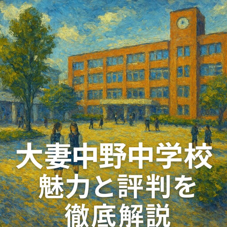 大妻中野中学校の魅力と評判を徹底解説｜グローバル×多様性が輝く女子進学校 - SyntacticSugarの備忘録