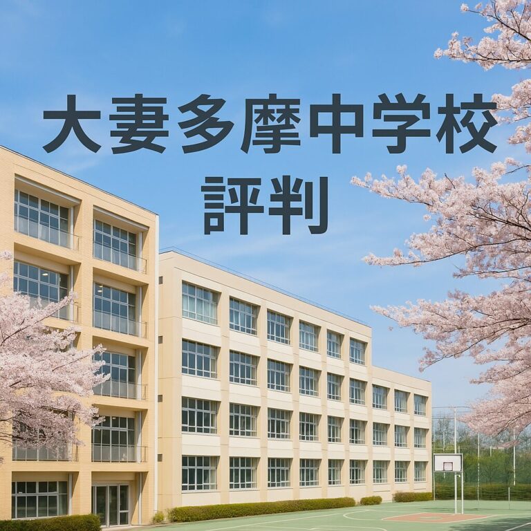 大妻多摩中学校の魅力と評判を徹底解説｜自然豊かな学び舎で未来を育む女子校の実力 - SyntacticSugarの備忘録